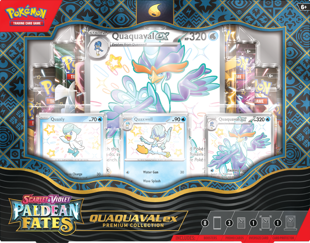 Pokemon SV4.5 Paldean Fates ex Premium Collection – Prince Distribution