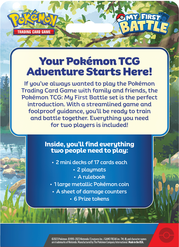 Pokemon My First Battle (Multiples of 12) – Prince Distribution