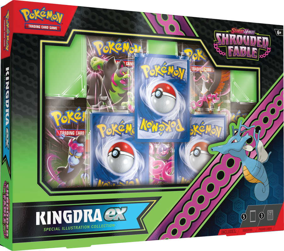 Pokemon SV6.5 Shrouded Fable Kingdra/Greninja ex Special Illustration ...