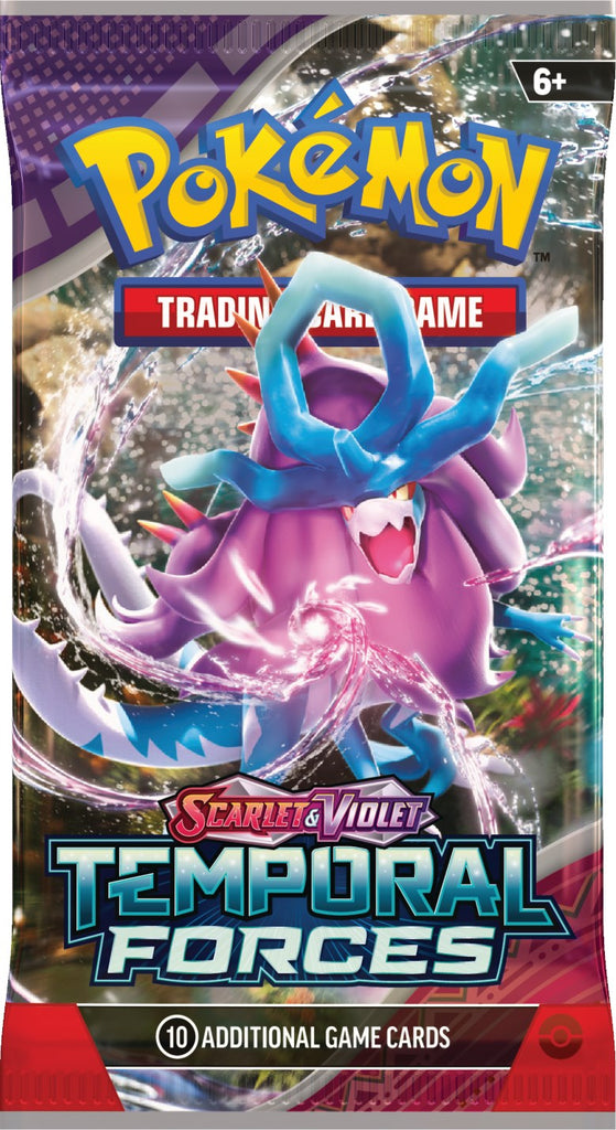 Pokemon SV5 Temporal Forces Sleeved Blister – Prince Distribution