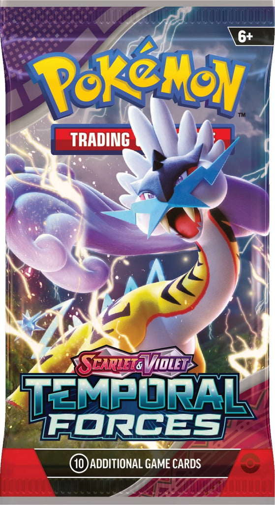 Pokemon SV5 Temporal Forces Sleeved Blister – Prince Distribution